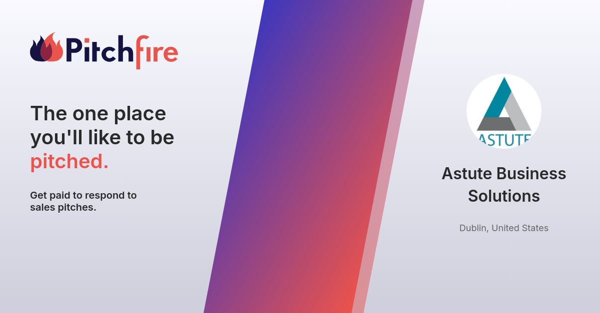 Pitch Astute Business Solutions employees | Pitchfire Pitch Astute Business Solutions employees | Pitchfire