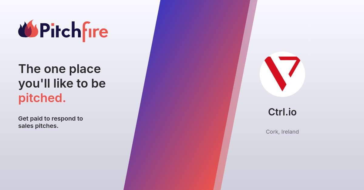 Pitch Ctrl.io | Pitchfire