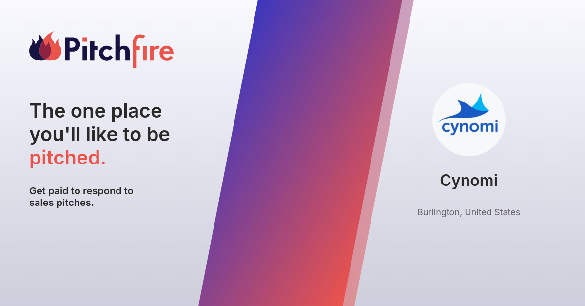 Pitch Cynomi | Pitchfire