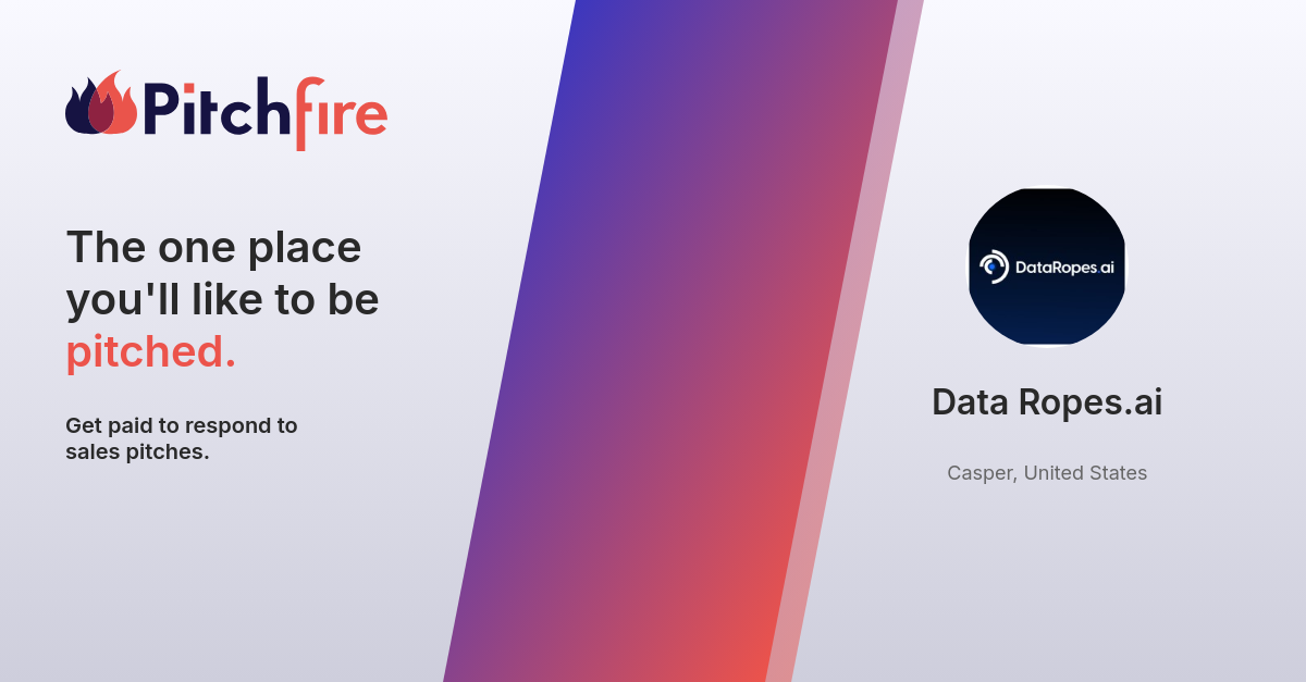 Pitch Data Ropes.ai | Pitchfire