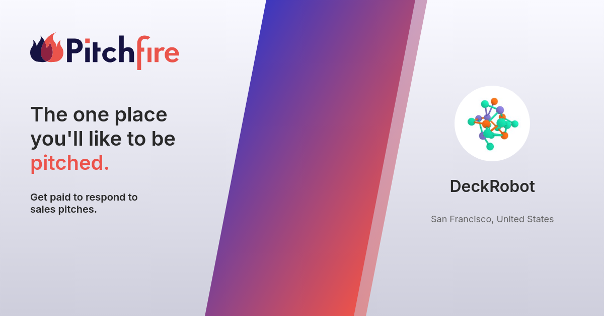 Pitch DeckRobot employees | Pitchfire