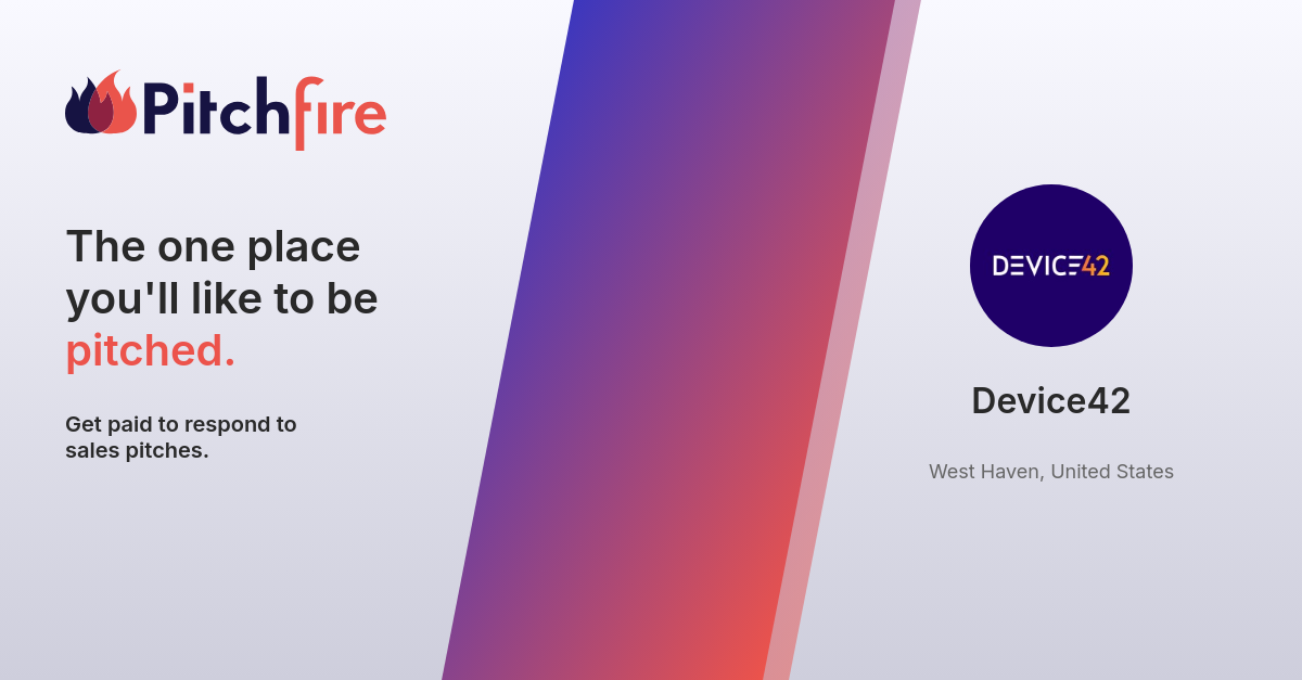 Pitch Device42 | Pitchfire