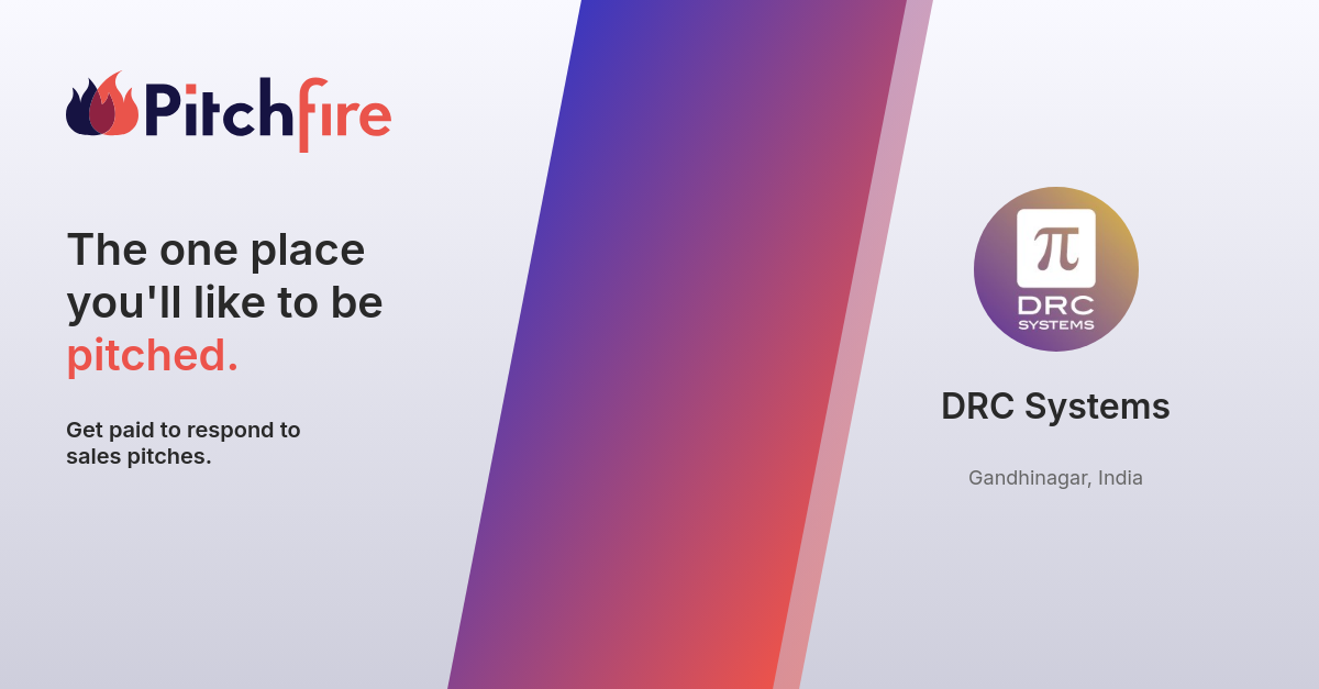 Pitch DRC Systems employees | Pitchfire