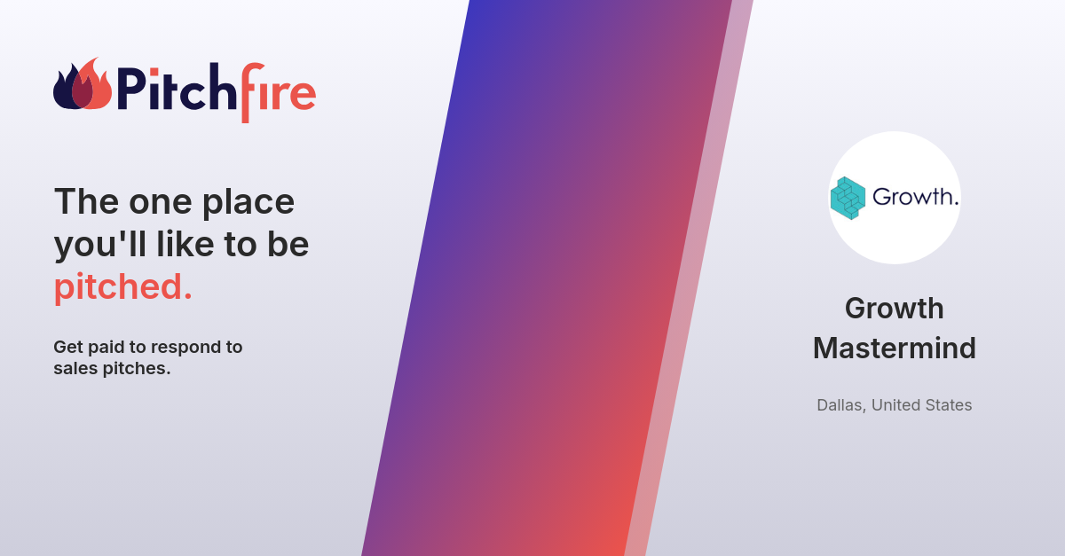 Pitch Growth Mastermind employees | Pitchfire