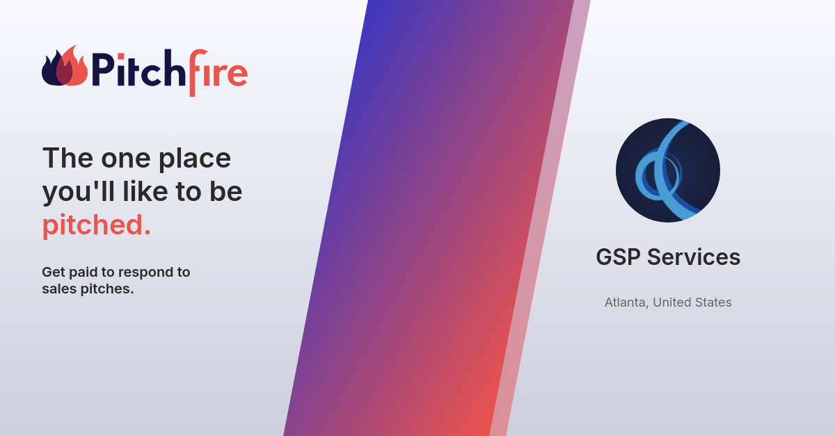 Pitch GSP Services employees | Pitchfire