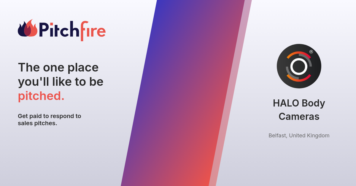 Pitch HALO Body Cameras | Pitchfire