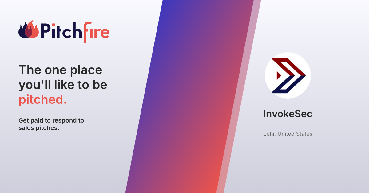 Pitch InvokeSec employees | Pitchfire