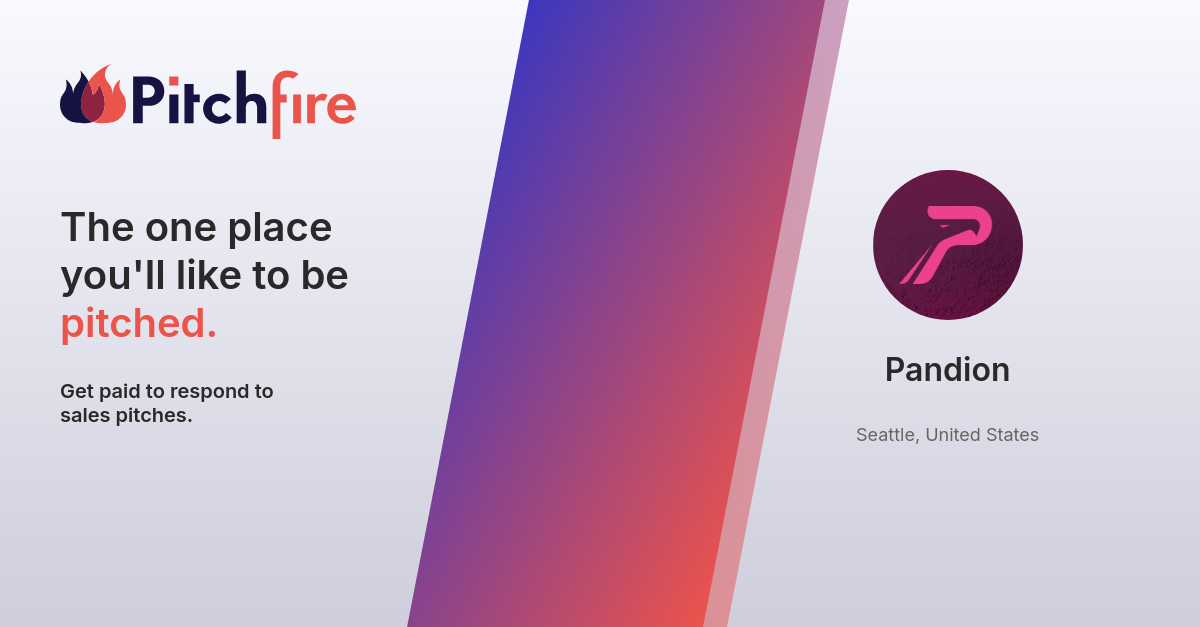 Pitch Pandion | Pitchfire