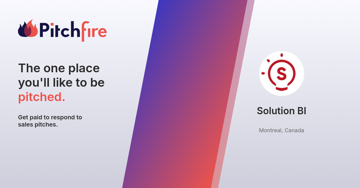 Pitch Solution BI | Pitchfire