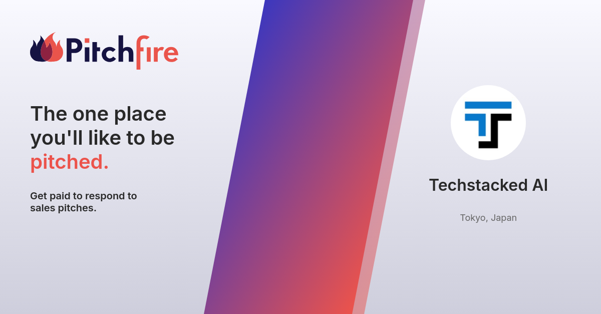 Pitch Techstacked AI employees | Pitchfire
