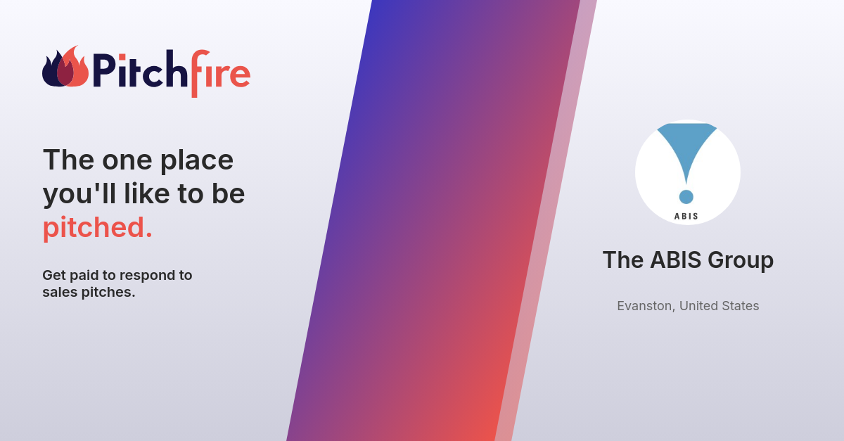 Pitch The ABIS Group employees | Pitchfire