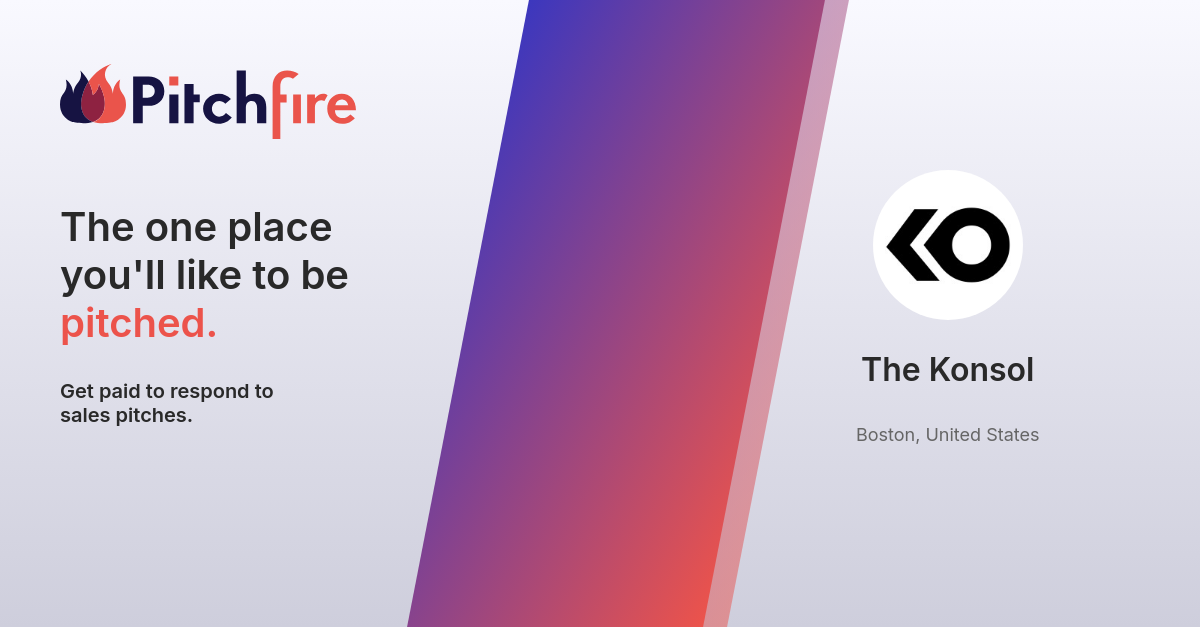 Pitch The Konsol | Pitchfire