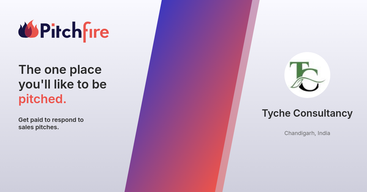 Pitch Tyche Consultancy | Pitchfire