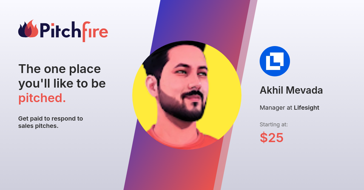 Pitch Akhil Mevada | Pitchfire