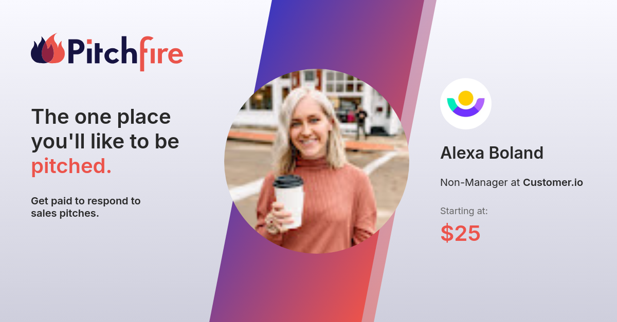 Pitch Alexa Boland | Pitchfire