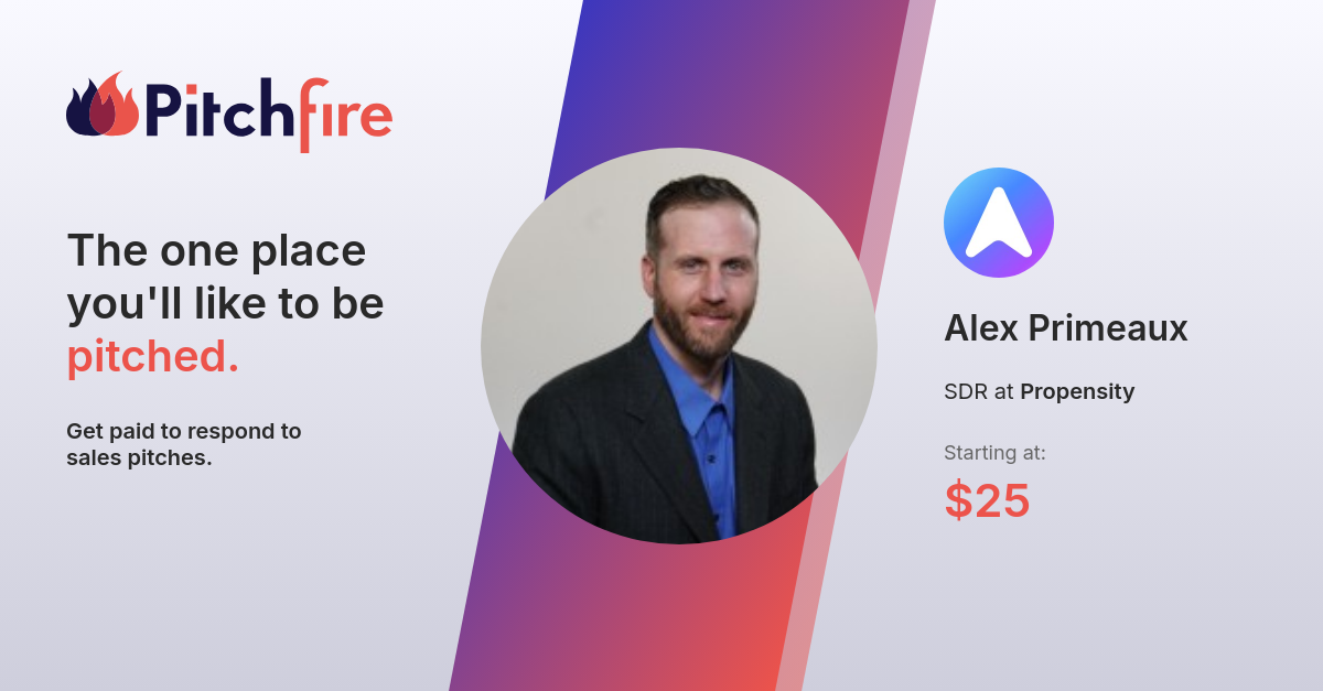 Pitch Alex Primeaux | Pitchfire