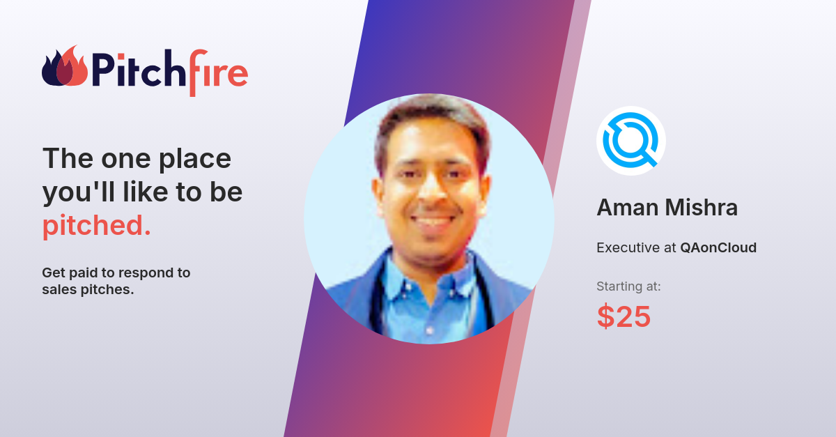 Pitch Aman Mishra | Pitchfire