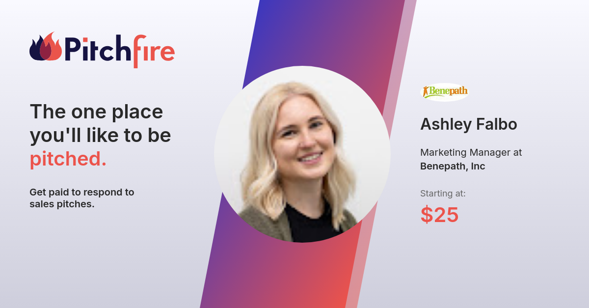 Pitch Ashley Falbo | Pitchfire