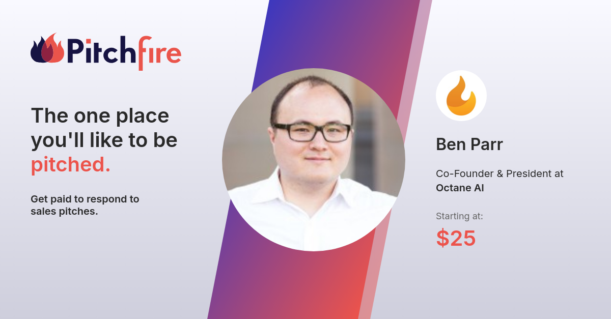 Pitch Ben Parr | Pitchfire