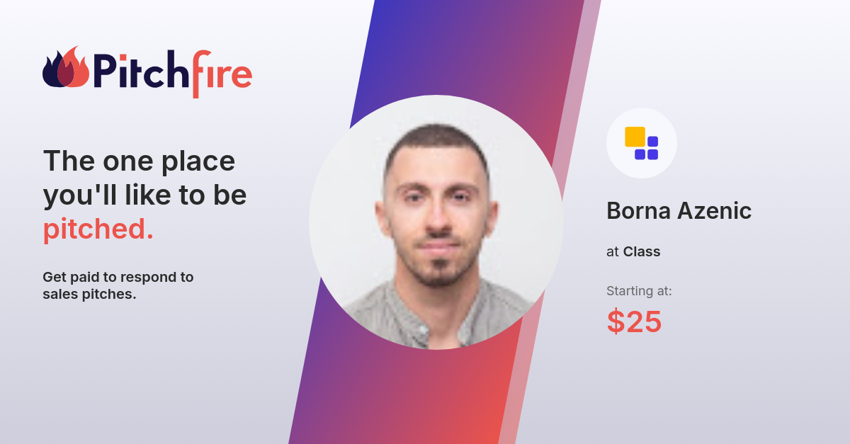 Pitch Borna Azenic | Pitchfire