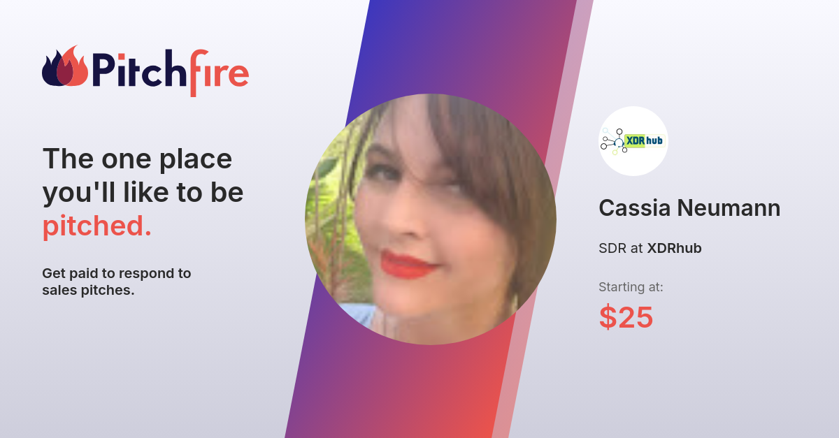 Pitch Cassia Neumann | Pitchfire