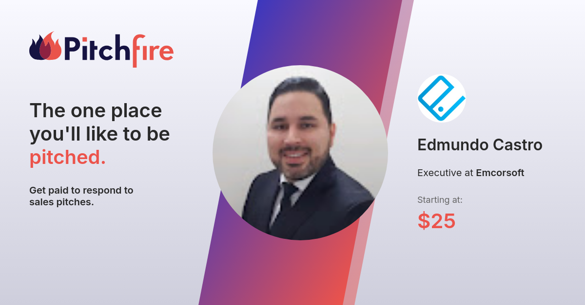 Pitch Edmundo Castro | Pitchfire