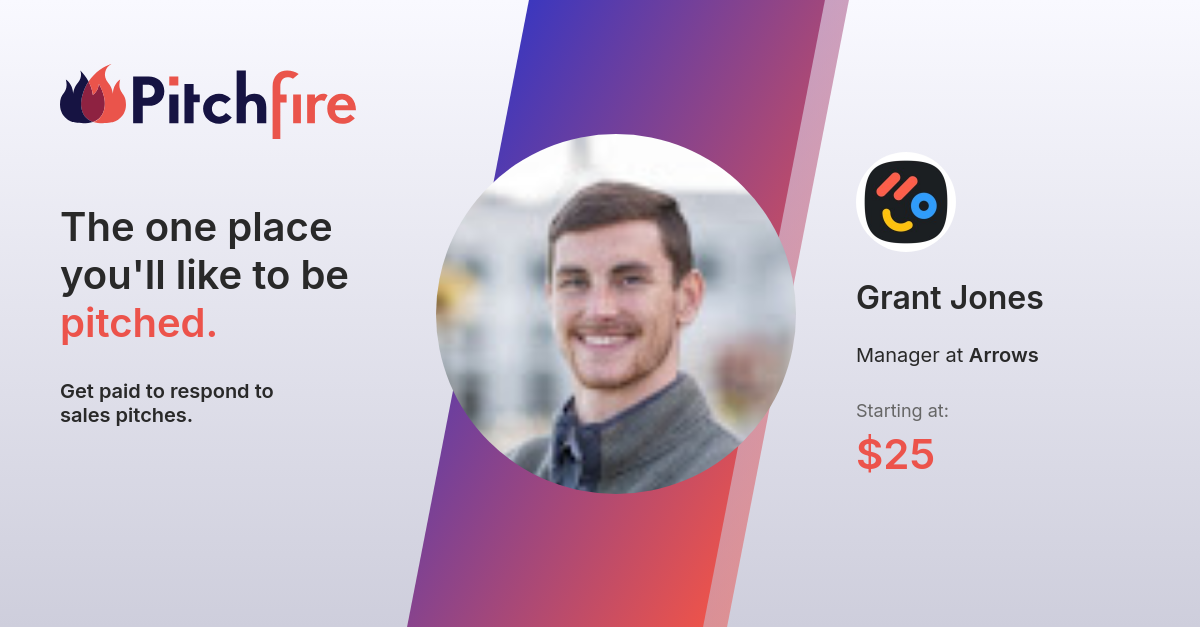 Pitch Grant Jones | Pitchfire