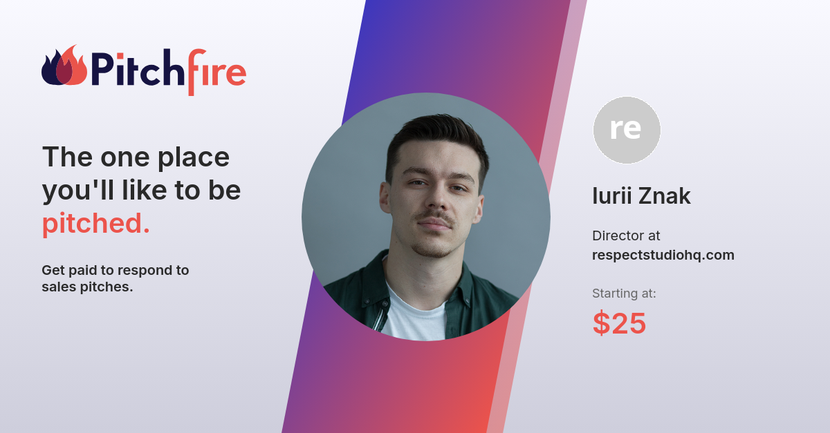 Pitch Iurii Znak | Pitchfire