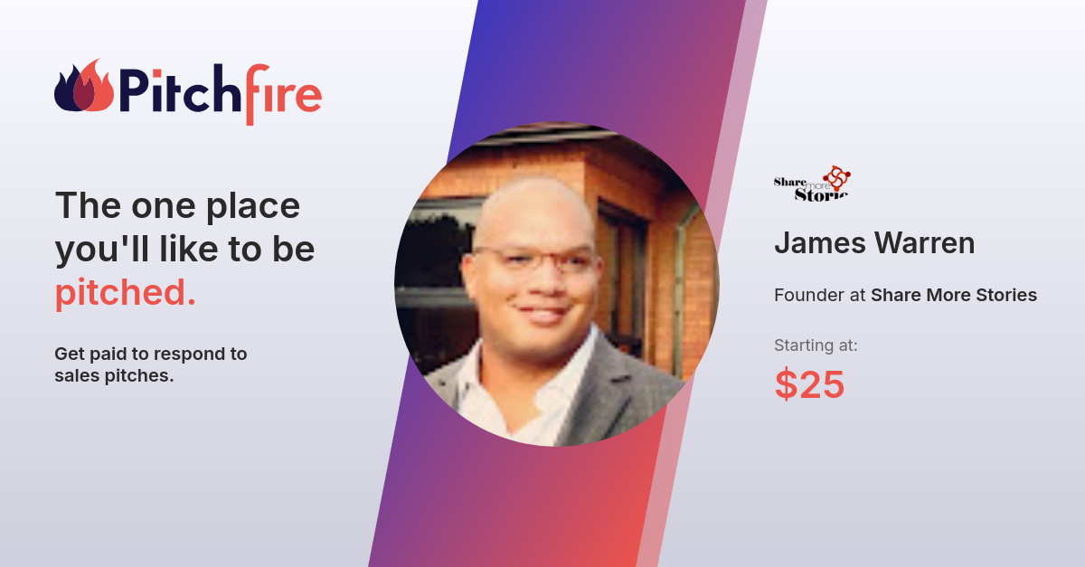 Pitch James Warren | Pitchfire