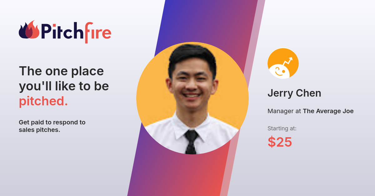 Pitch Jerry Chen | Pitchfire
