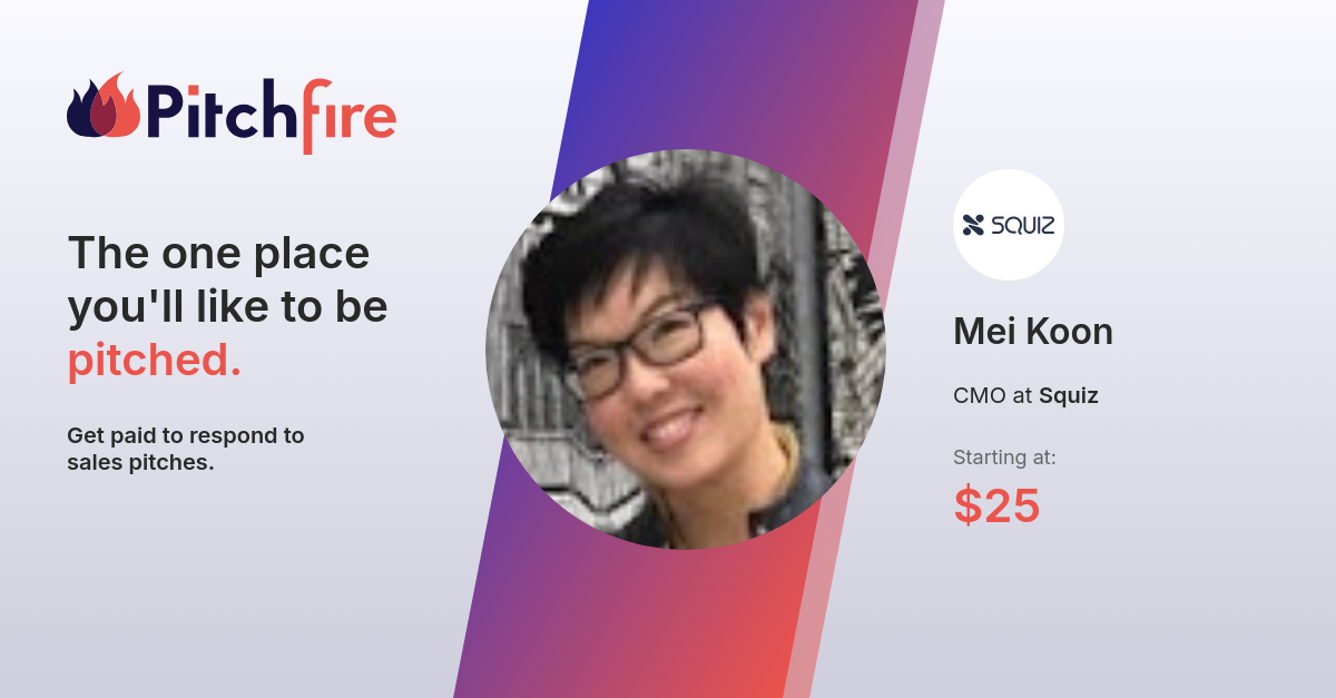 Pitch Mei Koon | Pitchfire