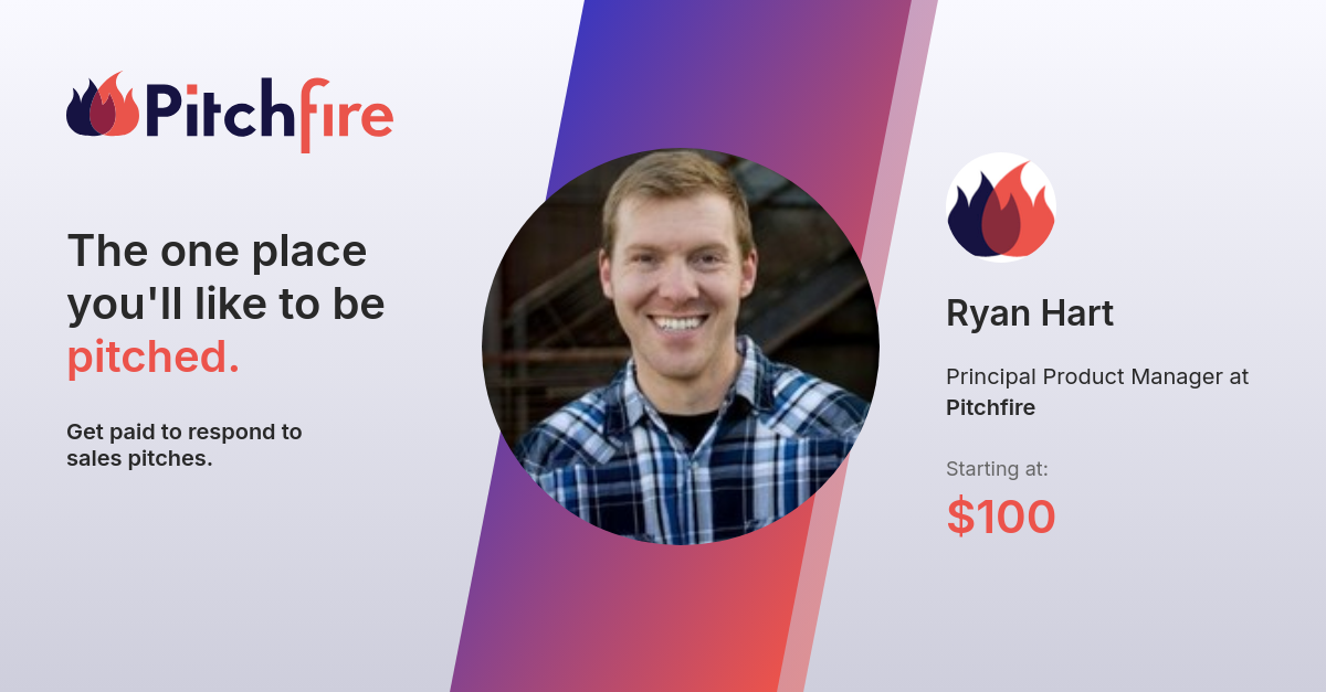 Pitch Ryan Hart | Pitchfire