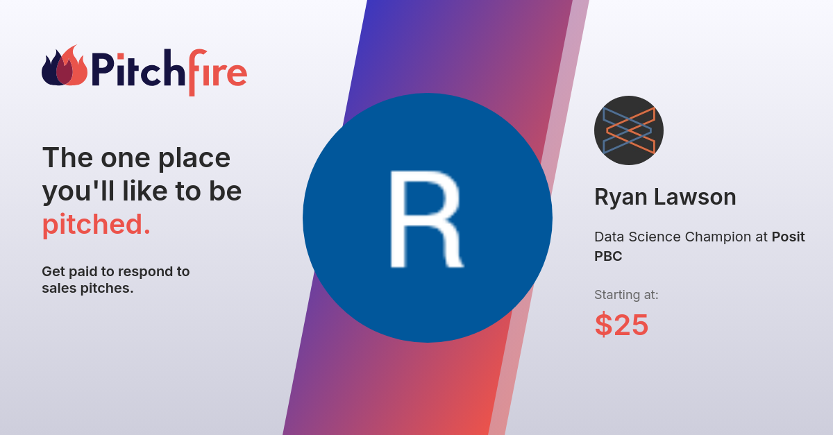 Pitch Ryan Lawson | Pitchfire