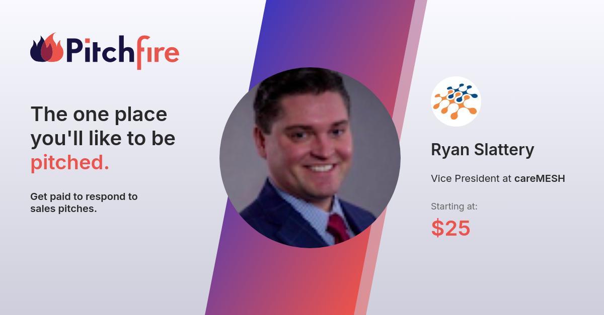 Pitch Ryan Slattery | Pitchfire