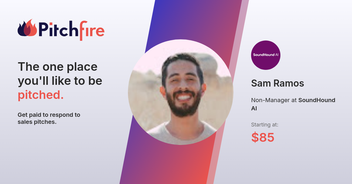 Pitch Sam Ramos | Pitchfire