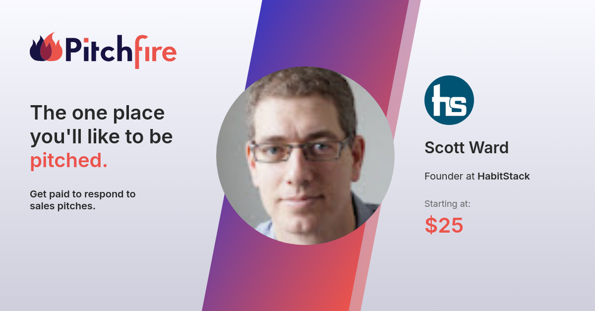 Pitch Scott Ward | Pitchfire