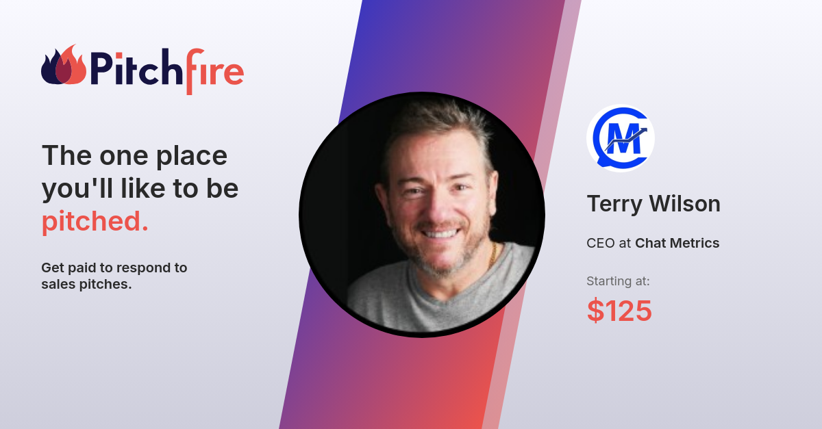 Pitch Terry Wilson | Pitchfire