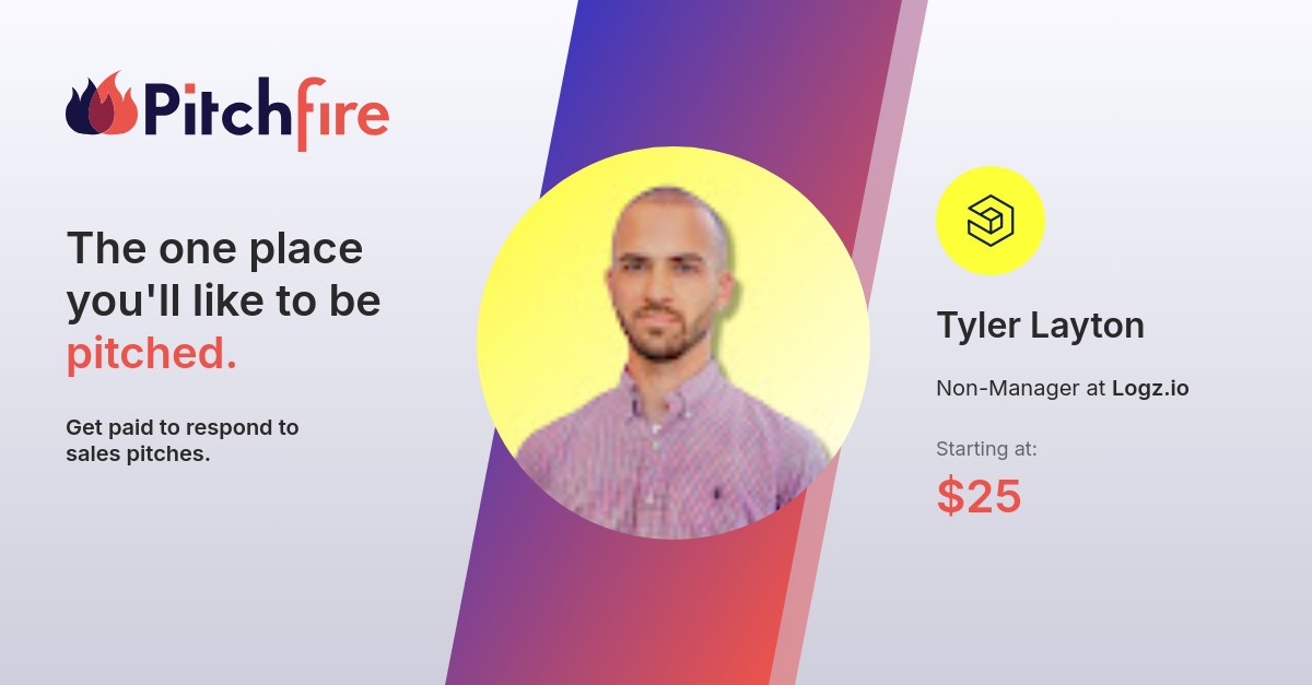 Pitch Tyler Layton | Pitchfire