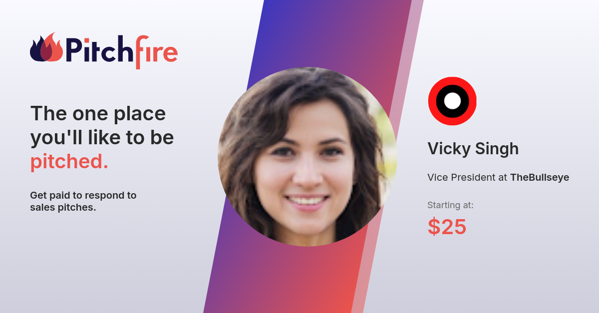 Pitch Vicky Singh | Pitchfire